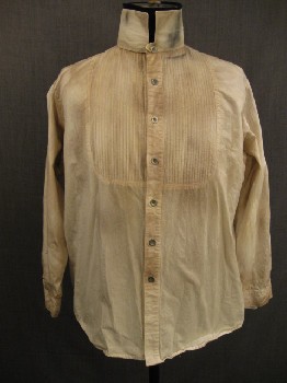 19th, century, 1800s, regency, men, s, shirts